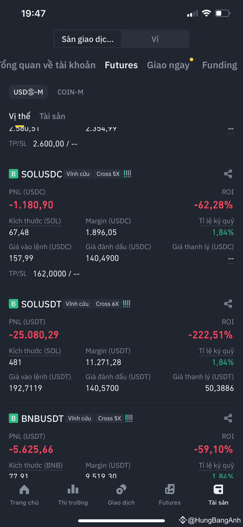 $SOL $BNB $ETH Will we be able to return to the shore in ha | HungBangAnh on Binance Square
