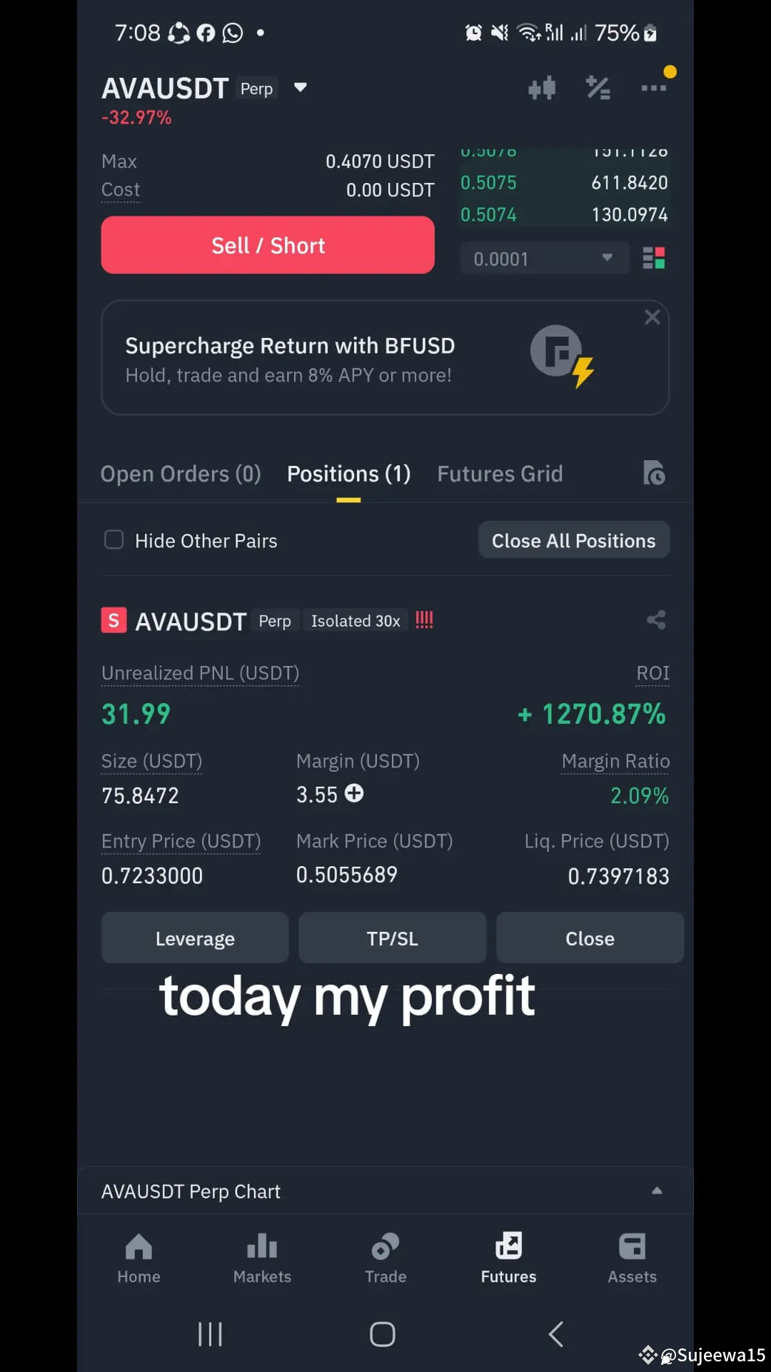 AVA USDT coin I like | Sujeewa15 on Binance Square