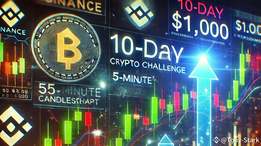 10-Day Challenge: Turning $50 into $1,000 on Binance Using 5-Minute ...