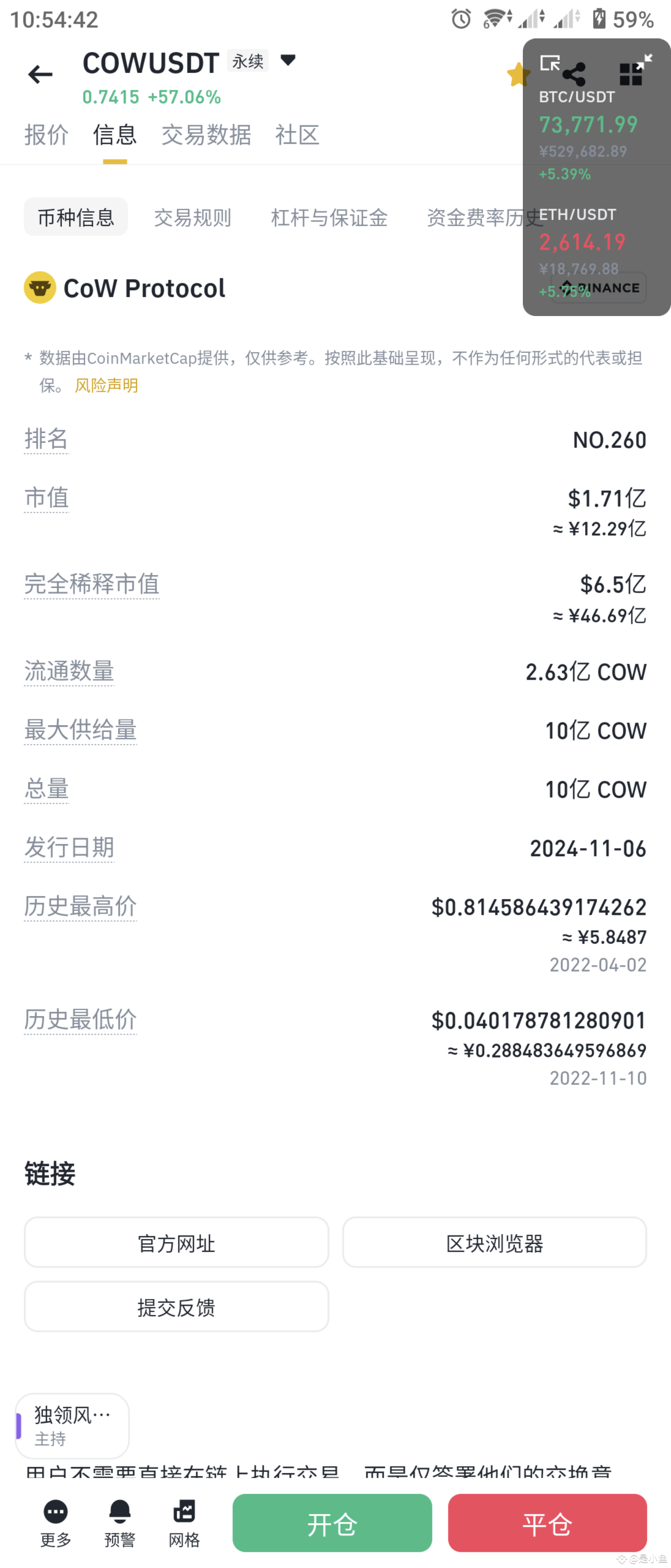 $COW 10 billion What concept is this How can it be pulled Ho | 是小鱼 on ...