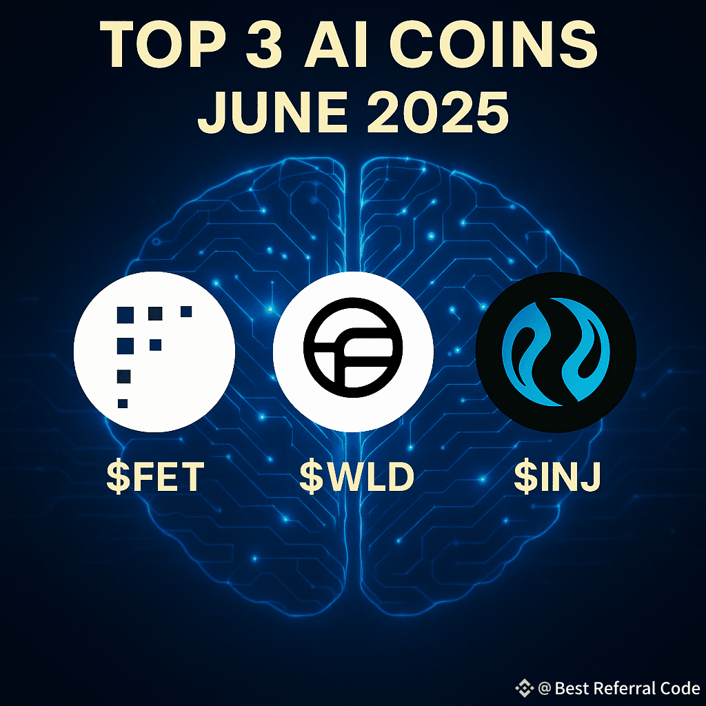 📢 Top 3 AI Coins to Watch in June 2025 🔍🤖 The AI narrati | Best ...