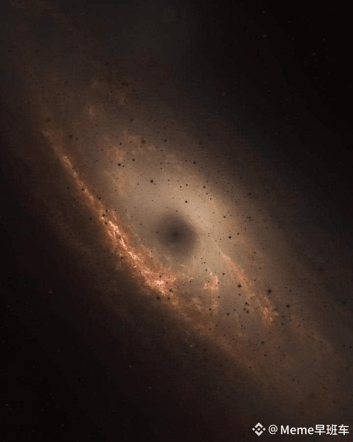 HDR Negative Image of Andromeda Galaxy 📷 The image | Meme早班车 on Binance ...