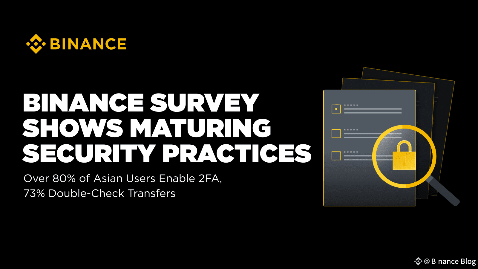 Binance Survey Shows Maturing Security Practices: Over 80% of Asian ...