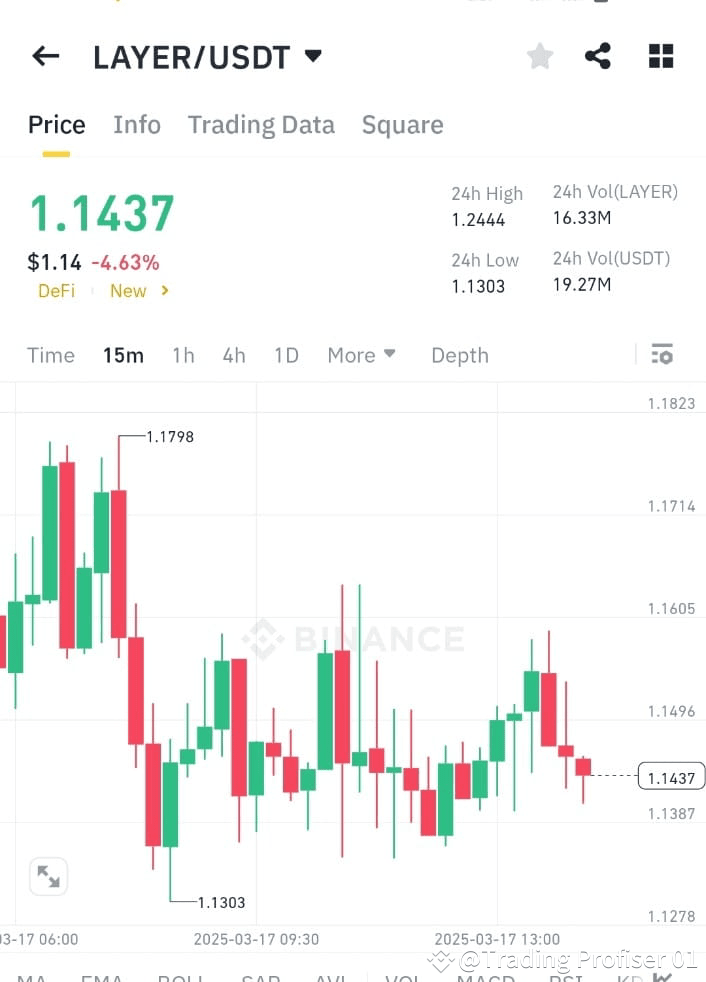 🚀 $LAYER /USDT – Bearish Retracement with Key Support in Pl | Trading ...