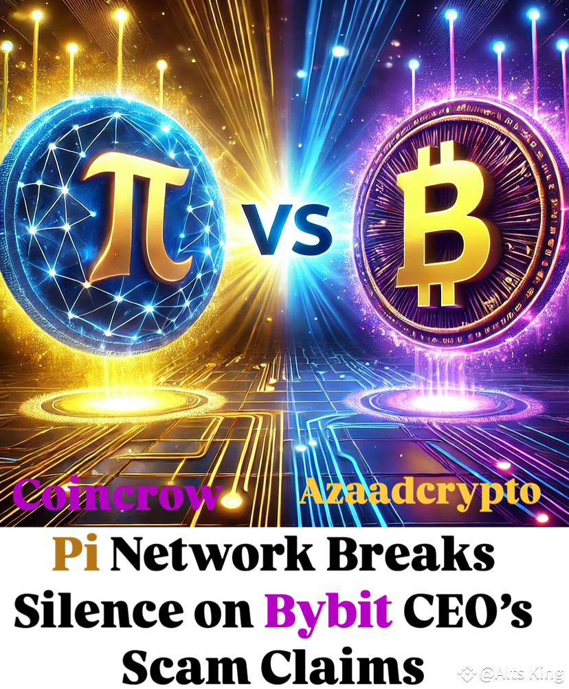 Pi Network Responds to Bybit CEO’s Scam Allegations Pi Netw | Alts King on Binance Square