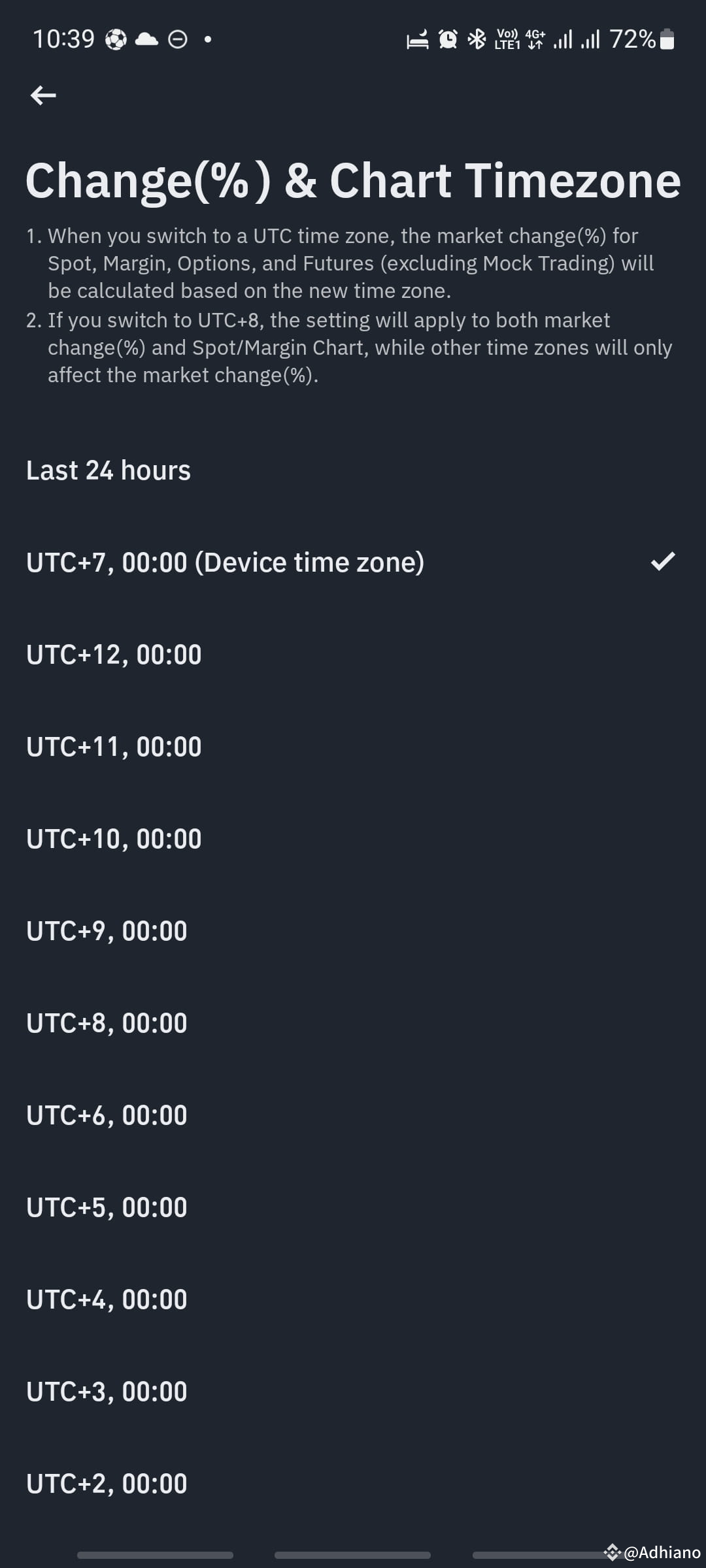 set the app time to your device time, so the listing time ex | Adhiano ...