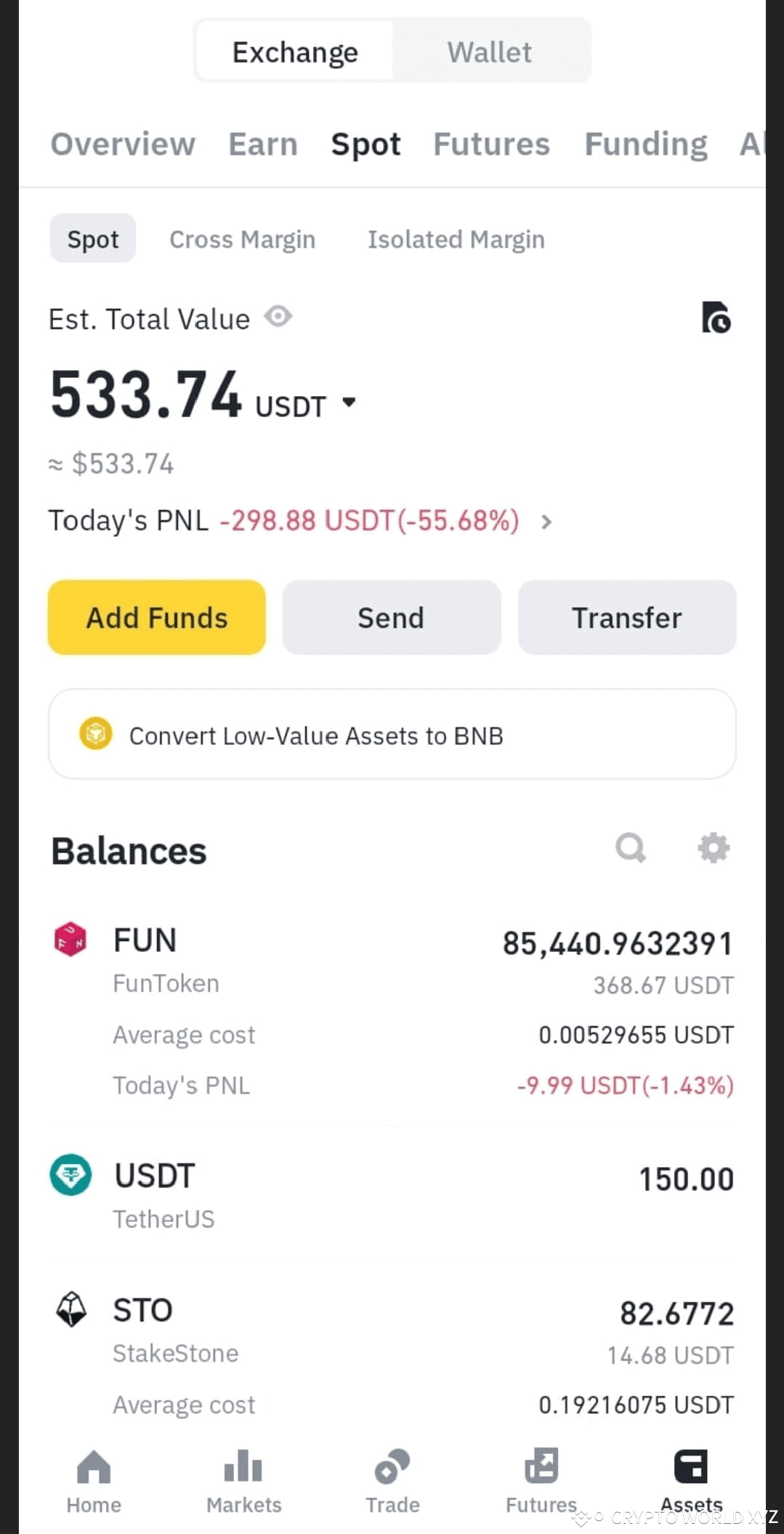 🚨GUYS SEE MY TODAY'S PNL MY PNL IS IN NEGATIVE SO SUGGEST M | CRYPTO ...
