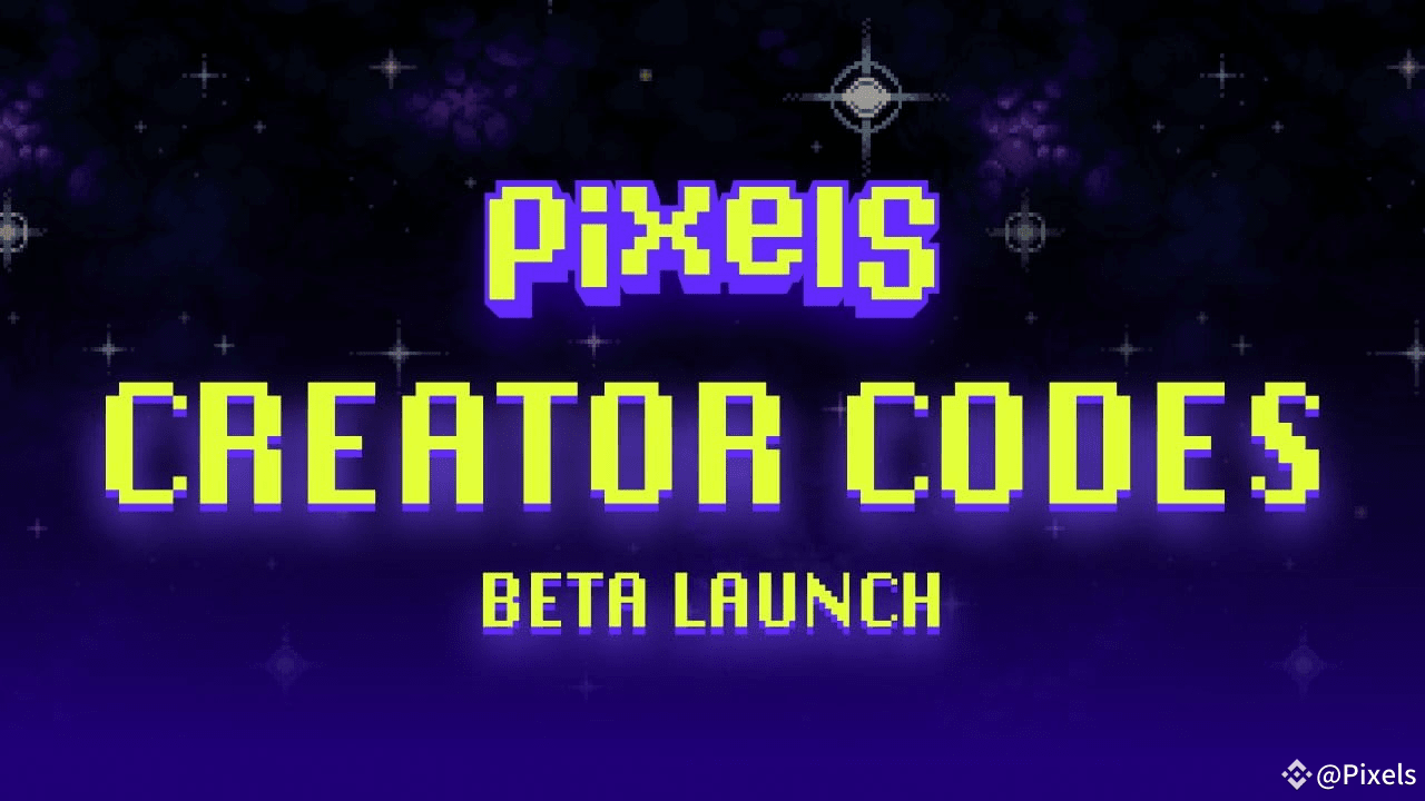 🚨 Creator Codes Are LIVE! 🚨 Starting today, you can direc | Pixels on ...