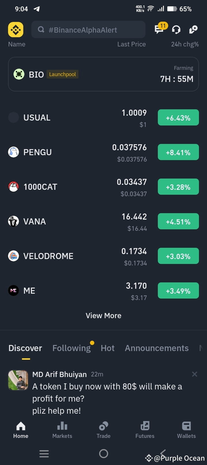 The launch of a Bio Token is a groundbreaking innovation in | Purple ...