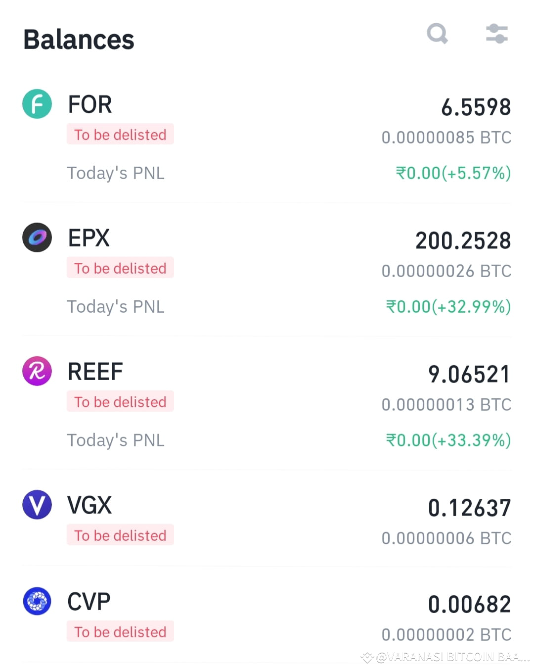 Binance Delisted 26 August 2024 5 coin $EPX $FOR $REEF | VARANASI ...