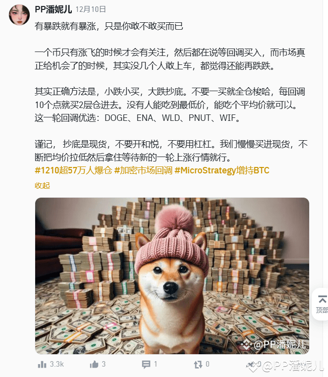 The selected options for this round of pullback are: DOGE, E | PP潘妮儿 on ...
