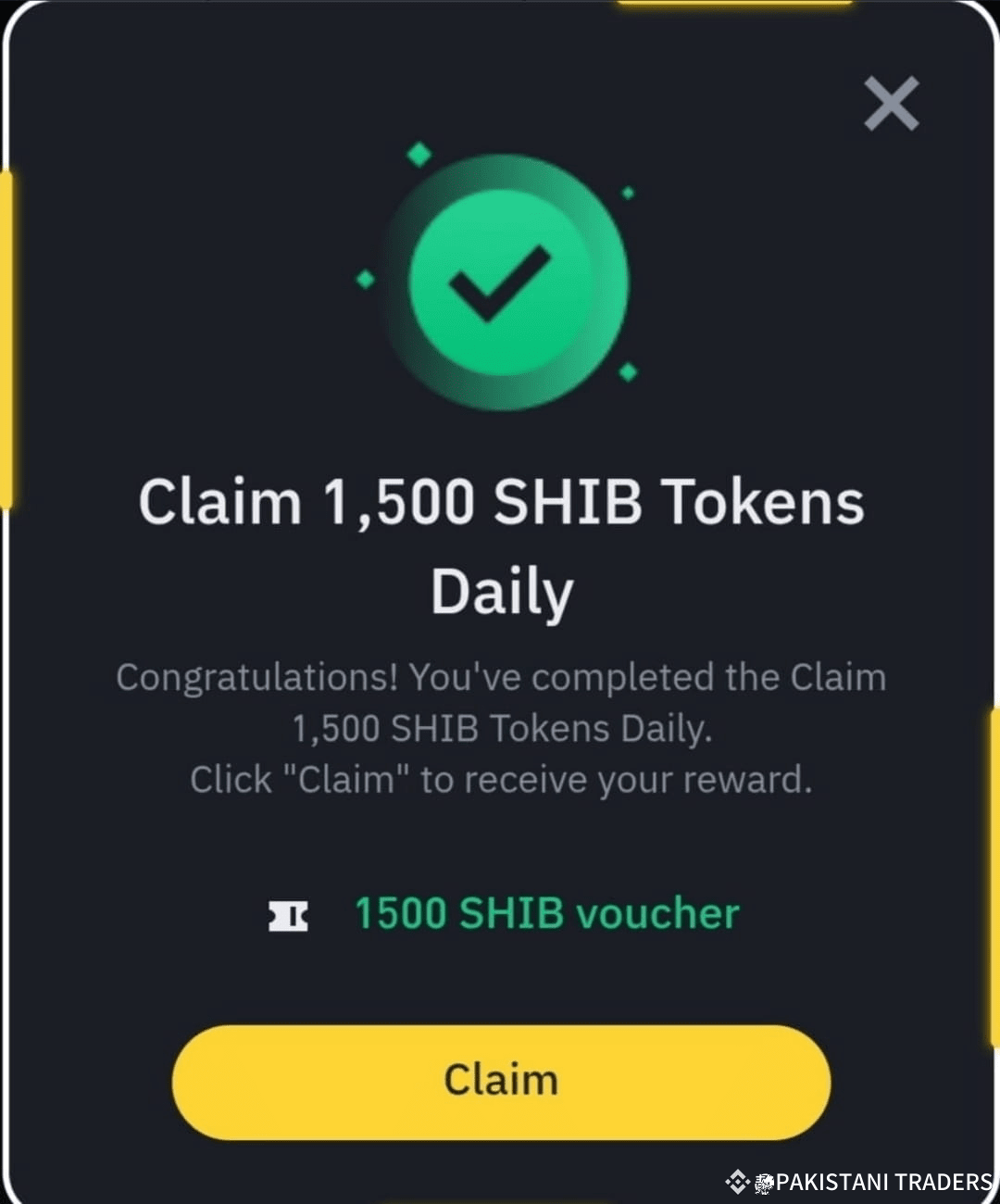 Dont Miss Free Coins 1500 Daily Shibs Token Gift For 30 Day PAKISTANI