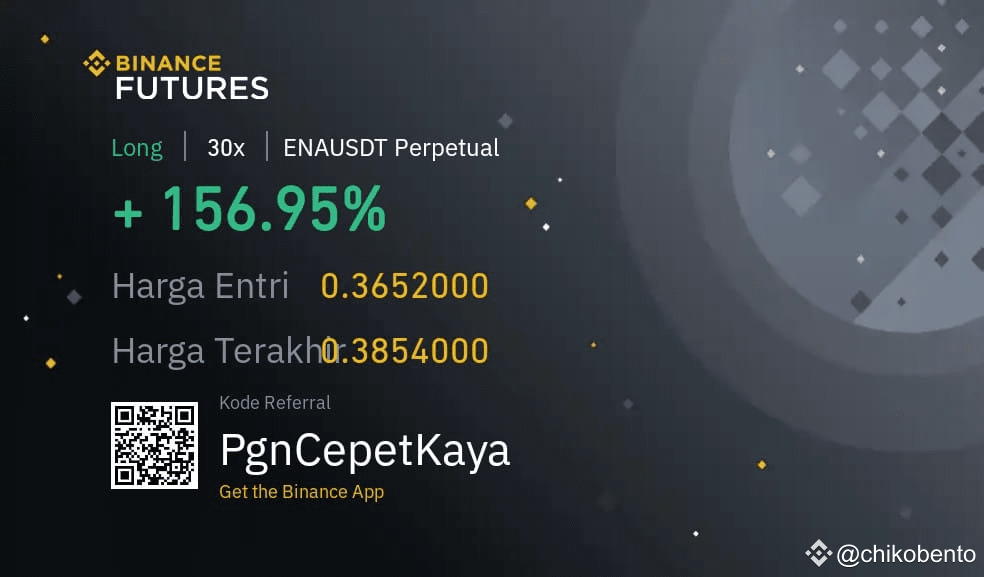 Thanks $ENA | chikobento on Binance Square