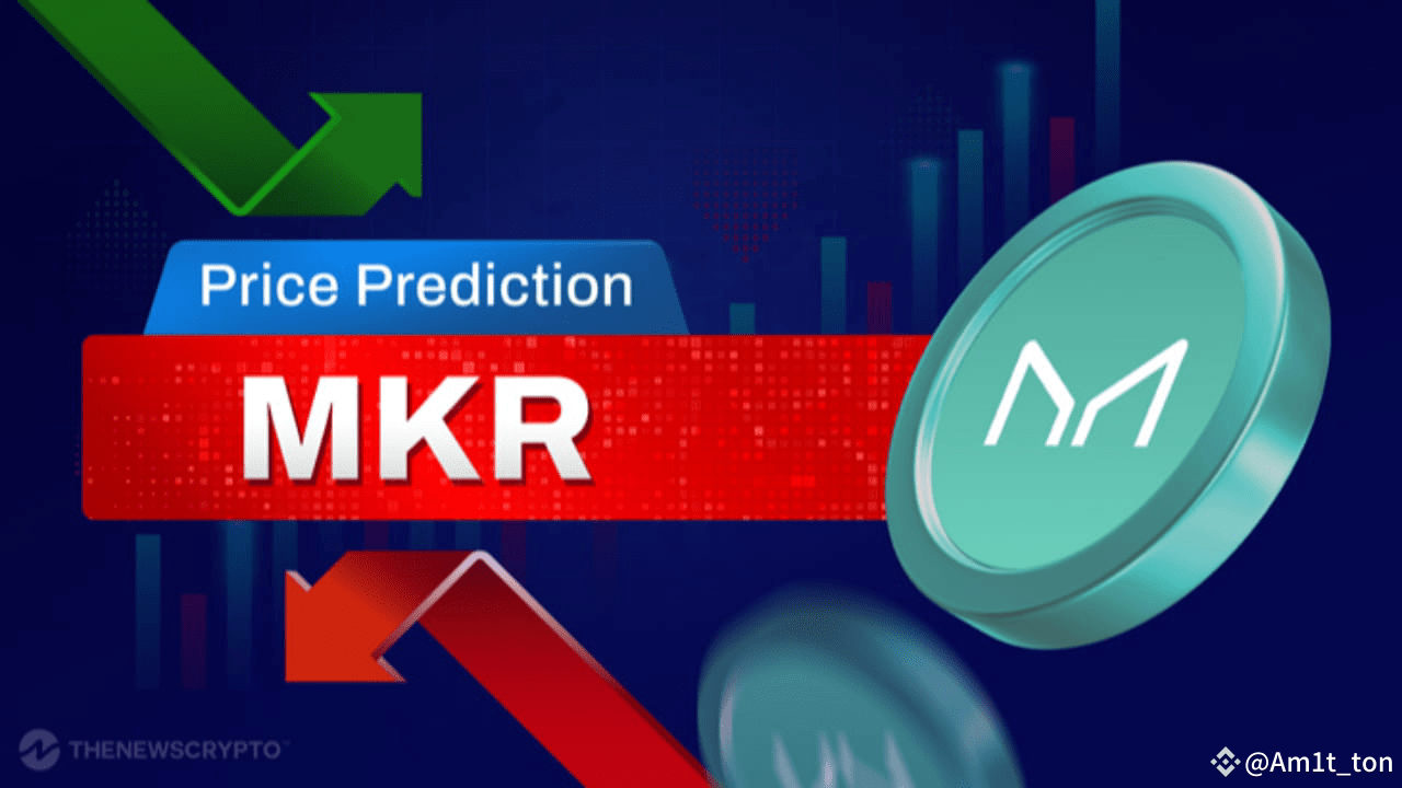 Maker ($MKR) Price Prediction 2025, 2026,2027-2030!! | Am1t_ton on Binance Square