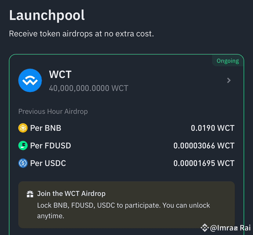 FREE #wct AIRDROP LIVE – Don’t Miss This Passive Earning Ge | Imran Rai ...