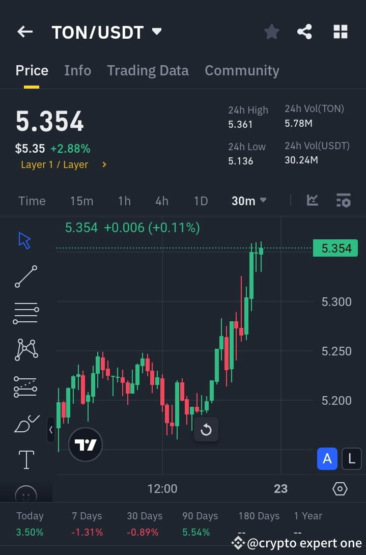 $TON /USDT Bull Run Continuously Pumping 💯🔥 confirmed Quic | crypto expert one on Binance Square