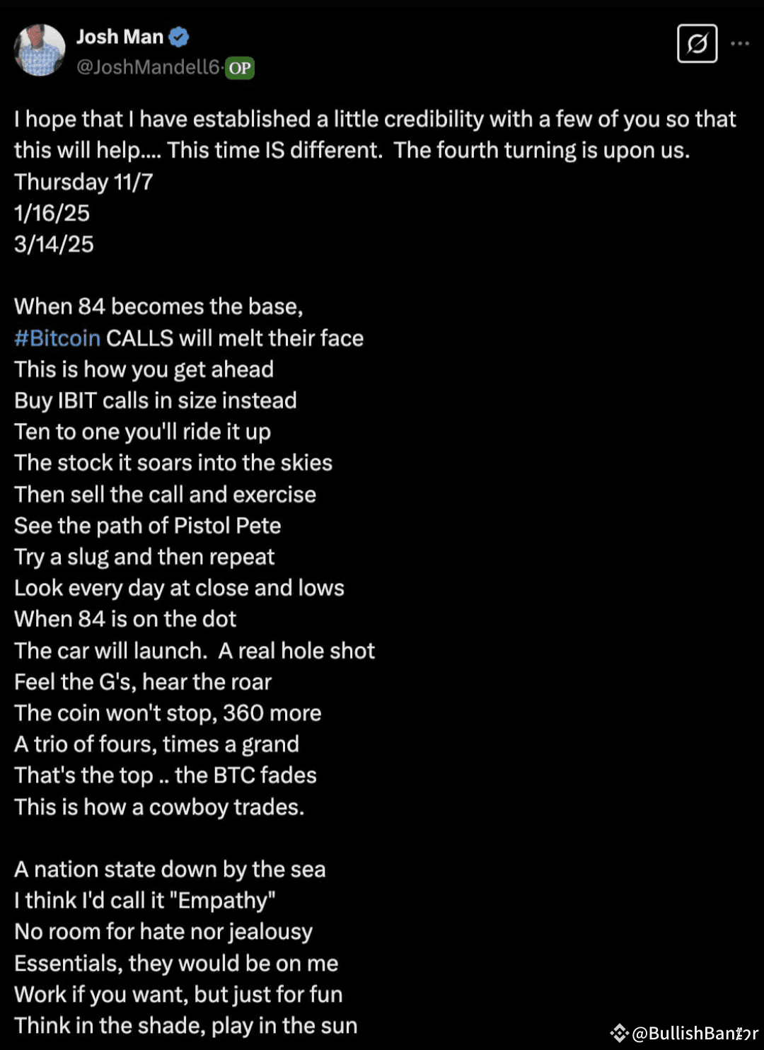 #BitcoinForecast Josh Mandell’s #Bitcoin forecast for March ...