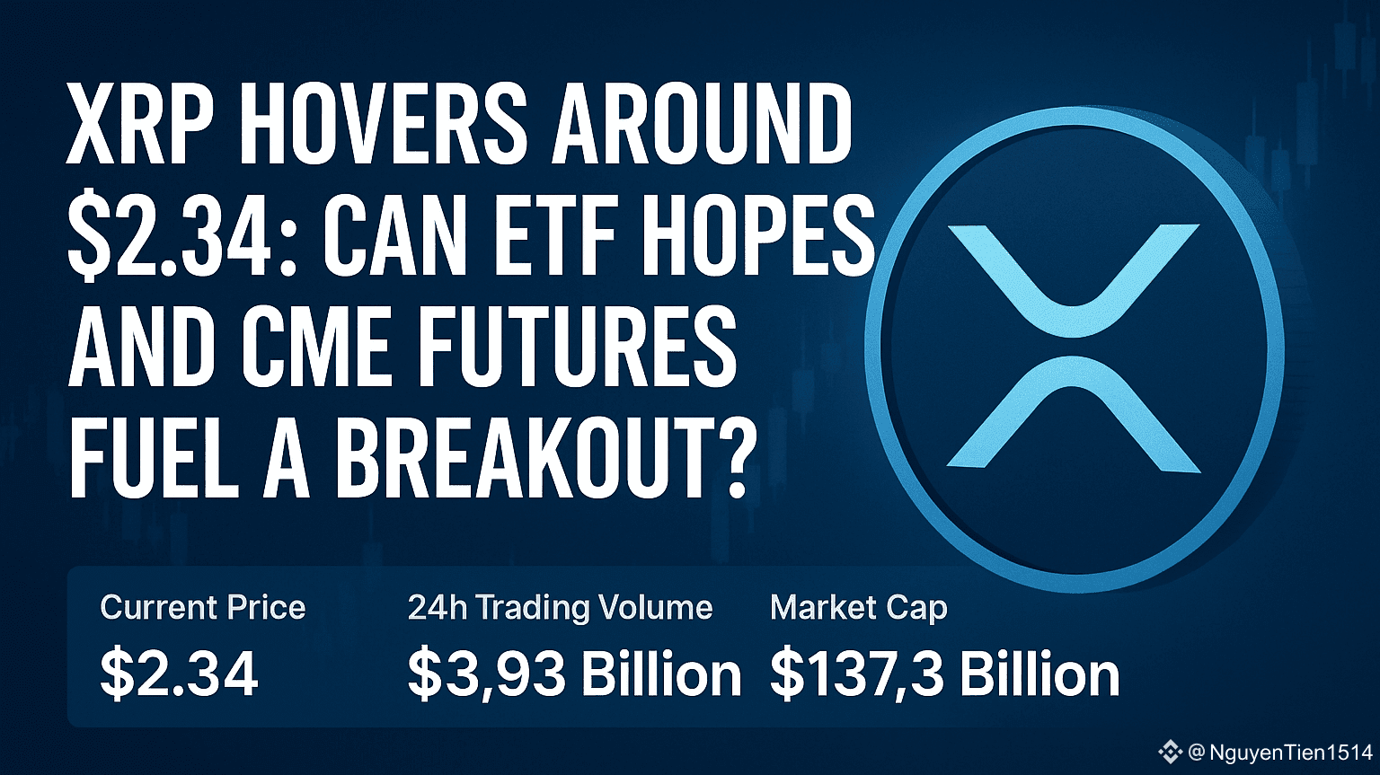 XRP Hovers Around $2.34: Can ETF Hopes and CME Futures Fuel a Breakout? | NguyenTien1514 on ...