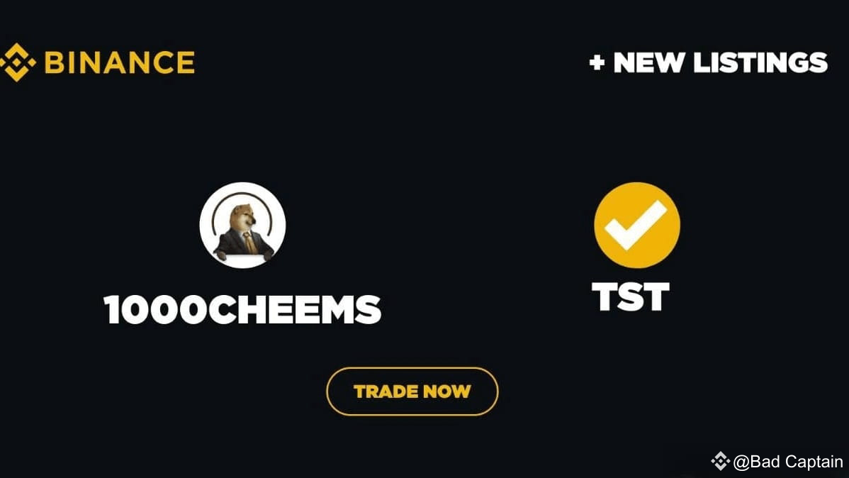 🚨 BREAKING NEWS: Binance Lists New Tokens - Cheems (1000CHE | AdamZee on Binance Square