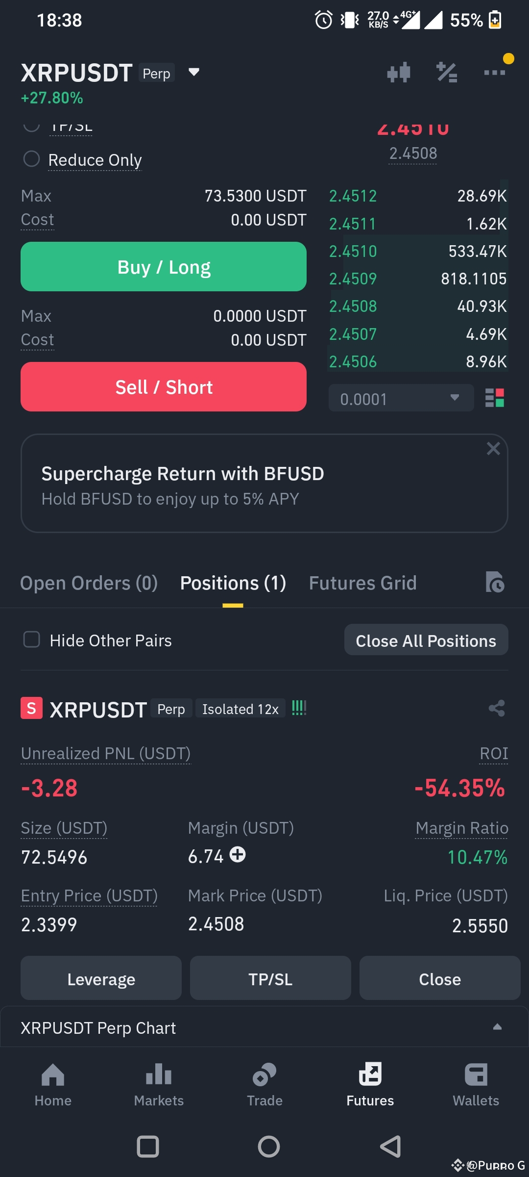 bro what i do i have only and last these usdt i have many lo | Punno G ...