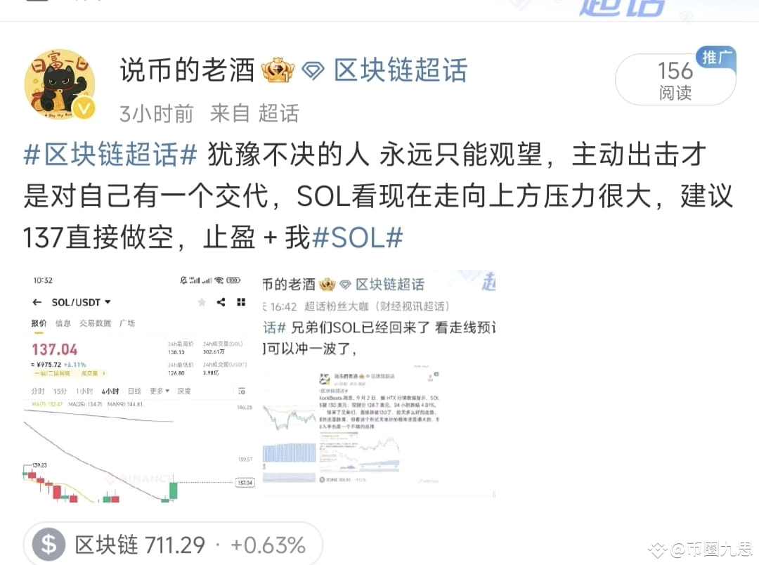 Sol successfully predicted that according to the current tre | ETH 林帝 ...