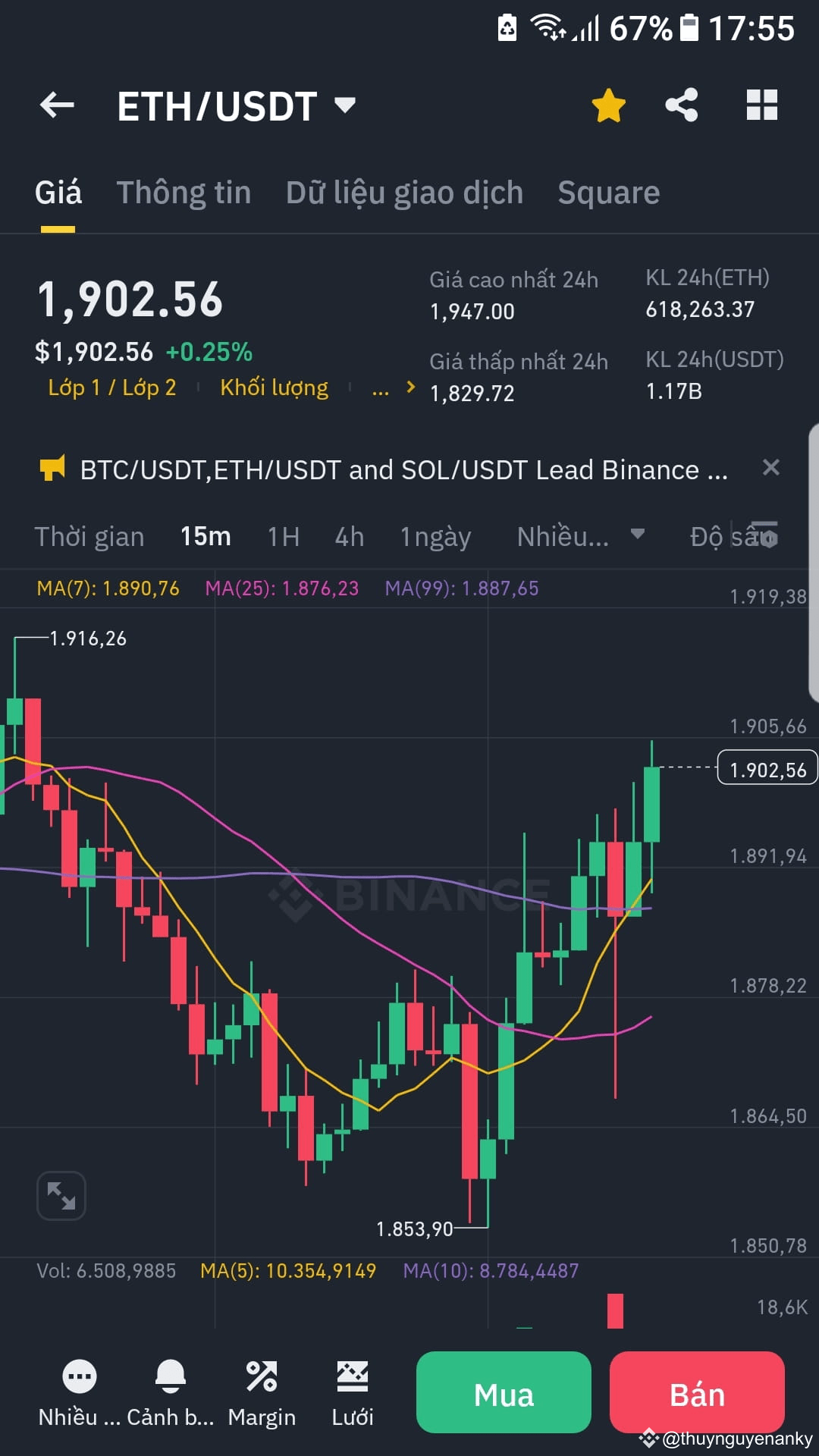 $ETH Signs of an increase are starting to show... It is pred ...