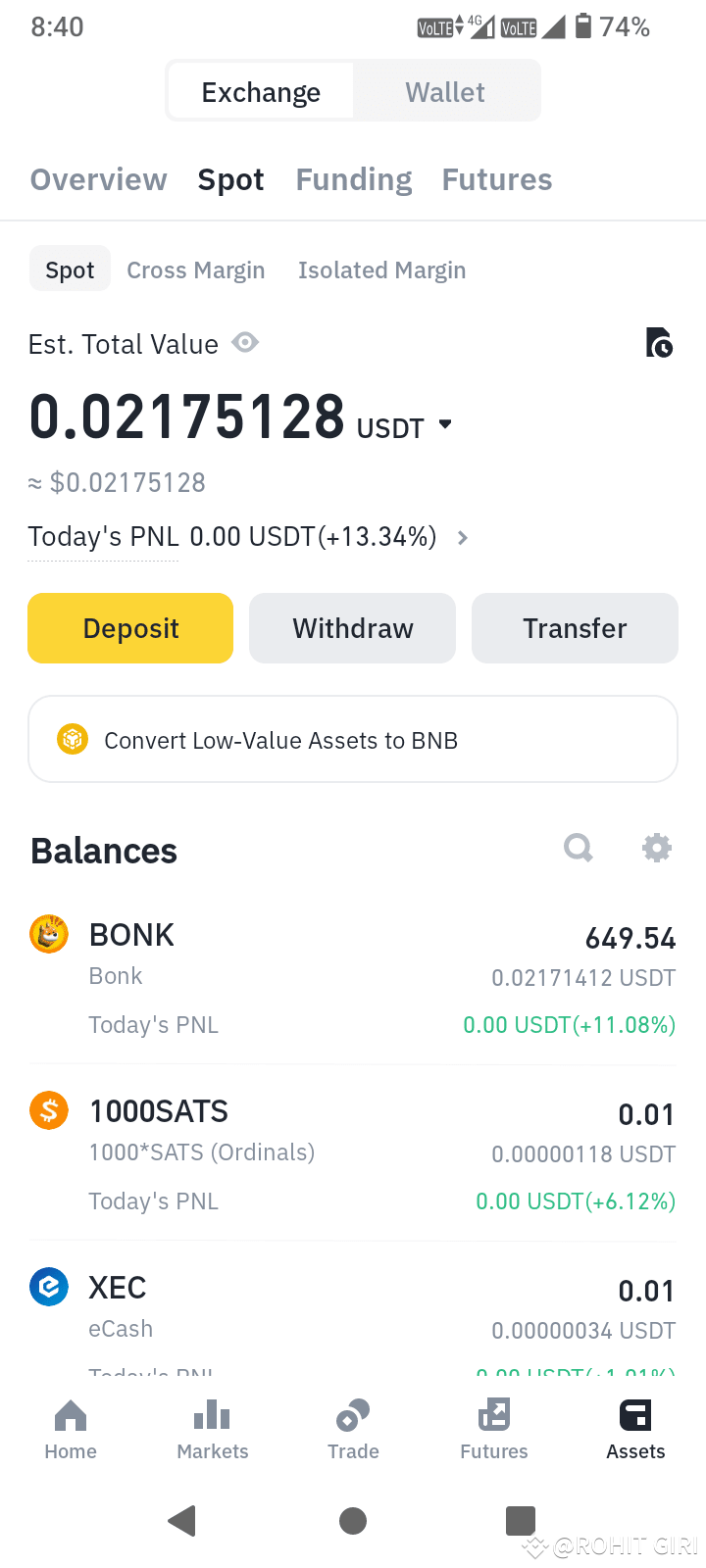 $BONK /USDT: Ready for a Breakout? 🚀 The $BONK /USDT pair | ROHIT GIRI on Binance Square