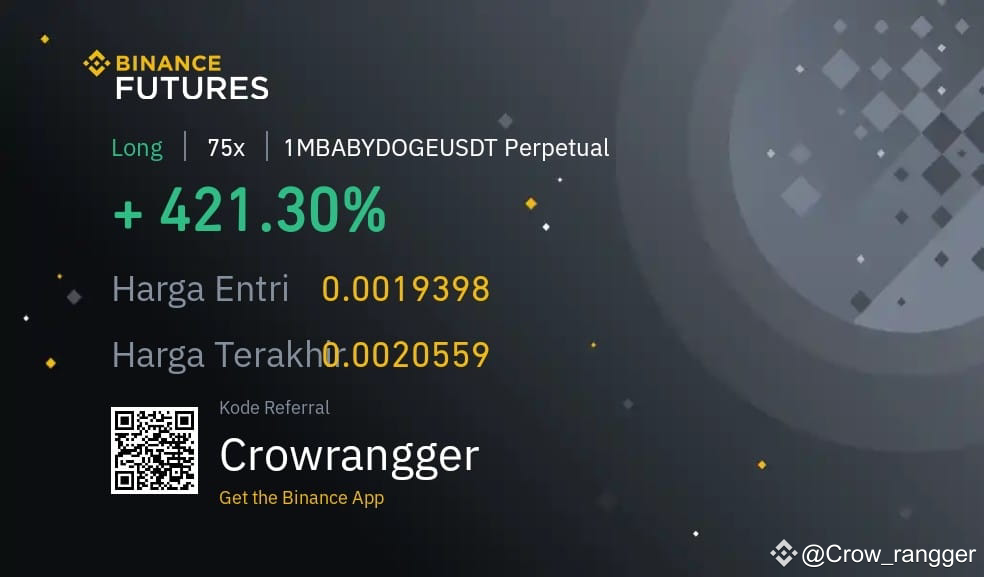$1MBABYDOGE it's time to close don't be greedy | Crow_rangger on ...