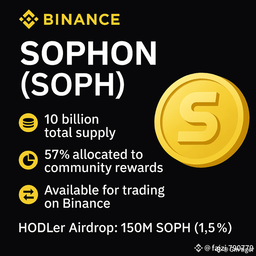 Binance Introduces Sophon (SOPH) Token via 20th HODLer Airdr | faizi ...