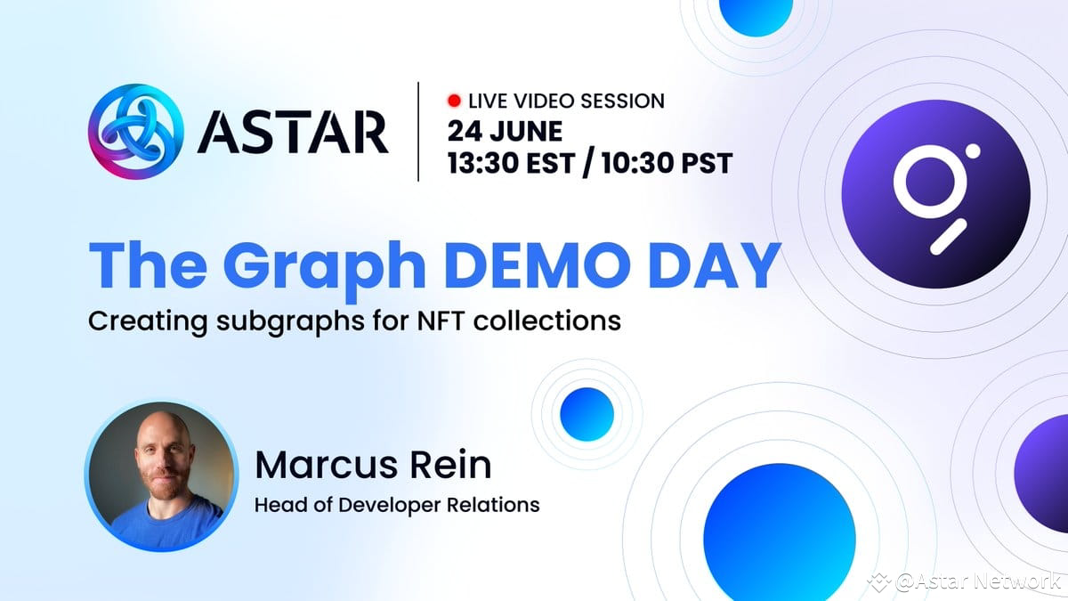Swing on by for another Astar Demo Day with @graphprotocol | Astar Network on Binance Square