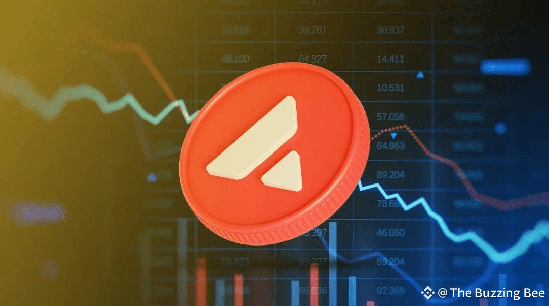 🔥💫💫 #AVAX is bottomed out IMO💁‍♂️ Hit the Descending | The Buzzing Bee on Binance Square