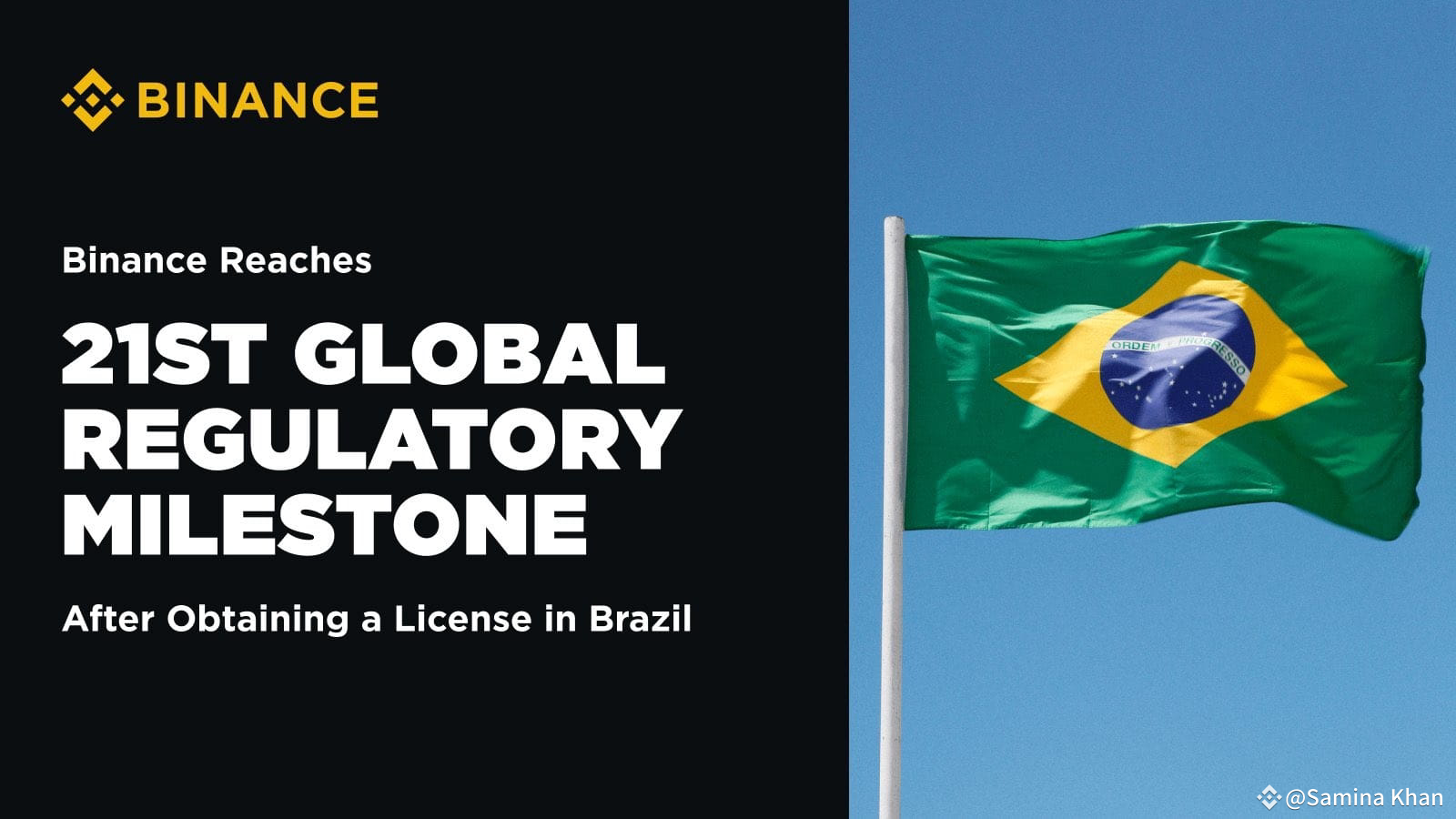 Such an exciting milestone for Binance in Brazil! 🚀 Binance | Samina ...