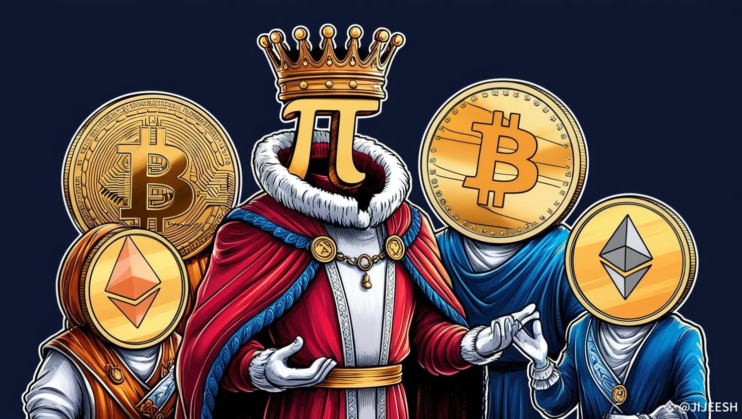 KING #PI $ETH $BTC $SOL | JIJEESH on Binance Square