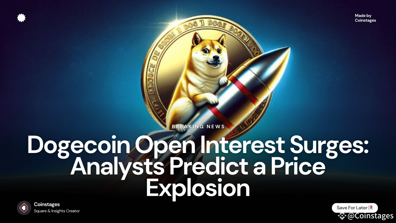 Dogecoin Open Interest Surges: Analysts Predict a Price Explosion! | Coinstages on Binance Square