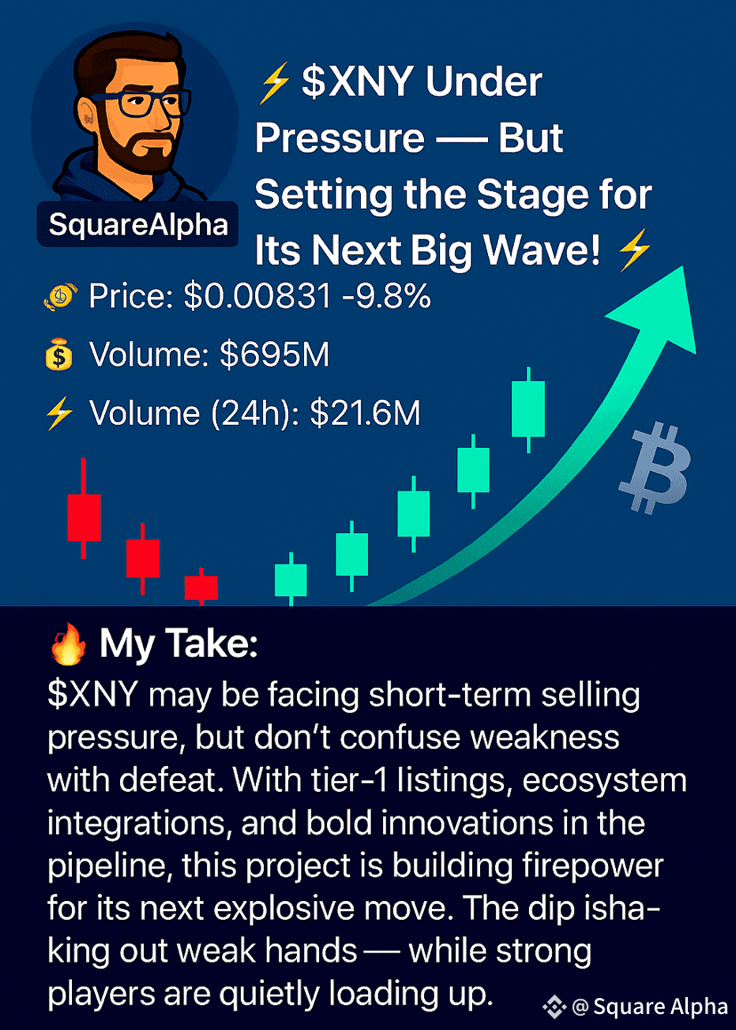 ⚡ $XNY Under Pressure — But Setting the Stage for Its Next | Square ...