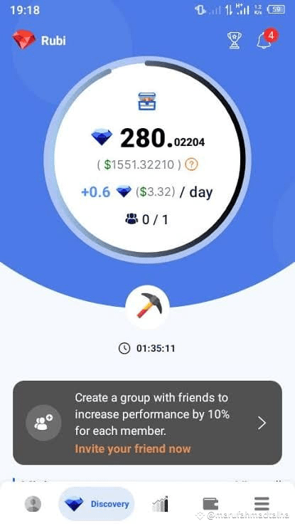 #Rubi #RubiMinning 🔥 Earn Free Crypto with Rubi Network ...