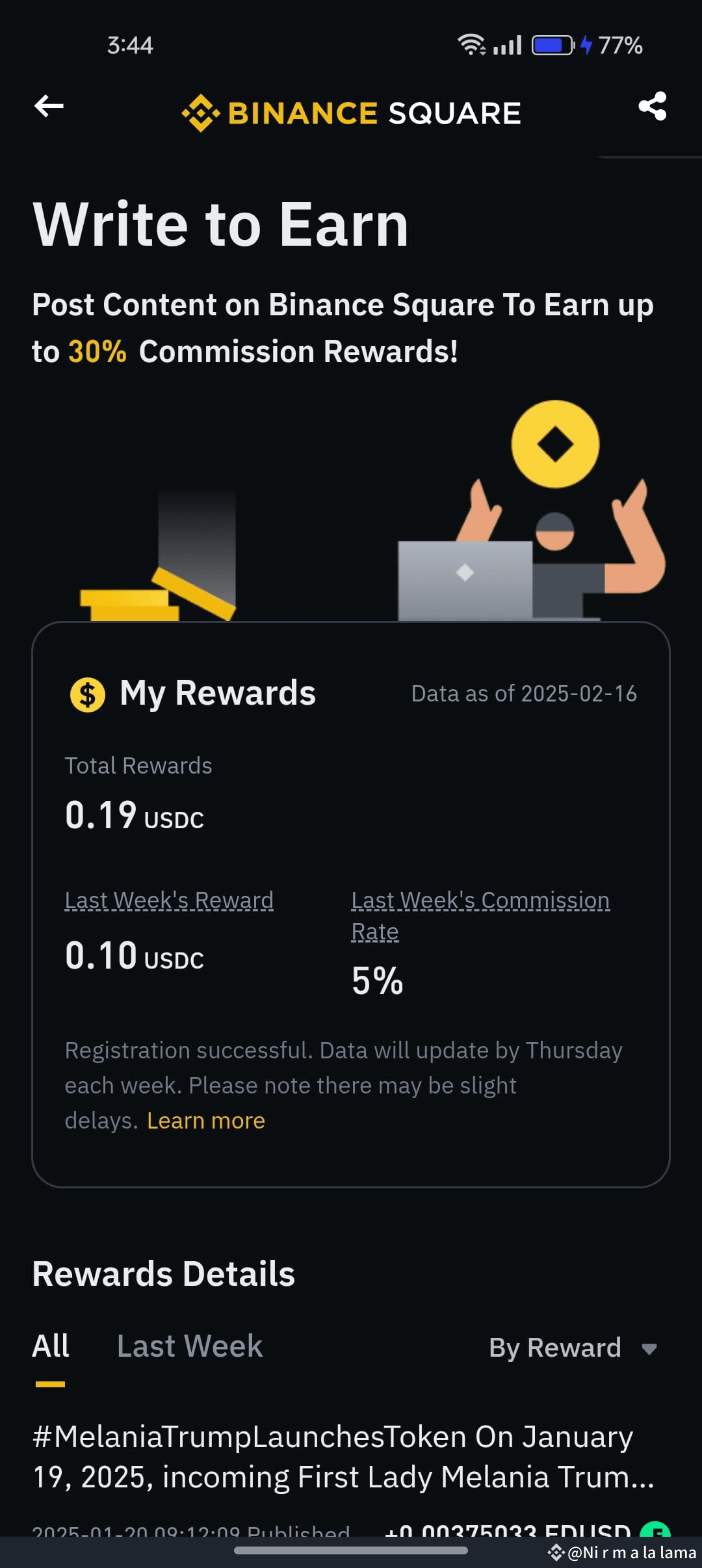 #Write2Earn! Binance's "Write to Earn" program offers users | Ni r m a ...