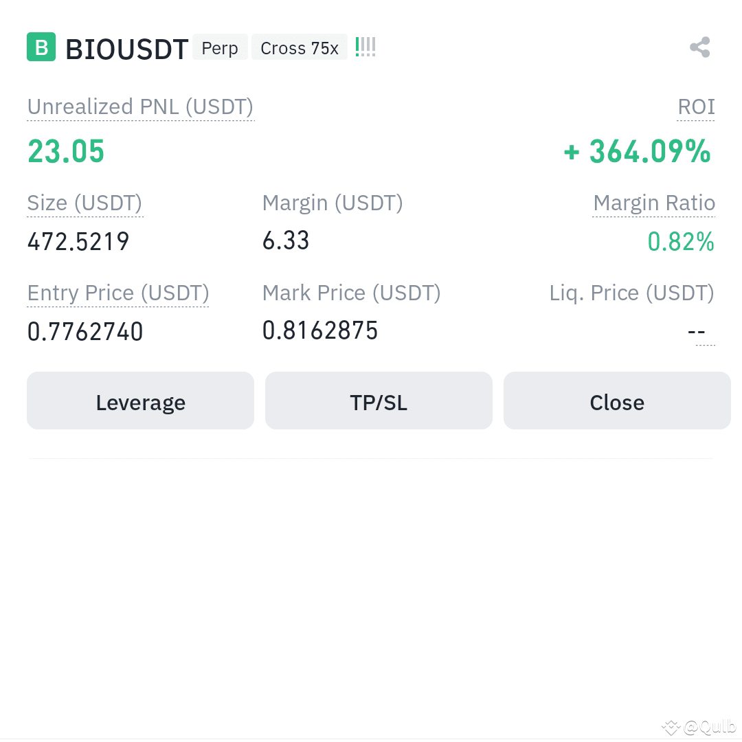 $BIO ok | Qulb on Binance Square