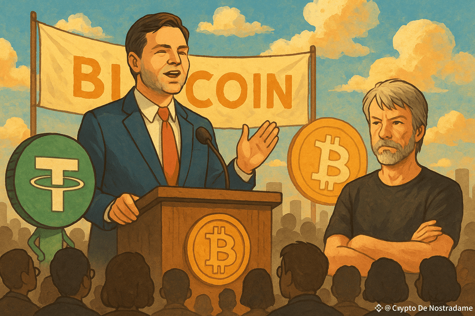 🔸️US Vice President JD Vance will speak at the Bitcoin conf | Crypto De ...