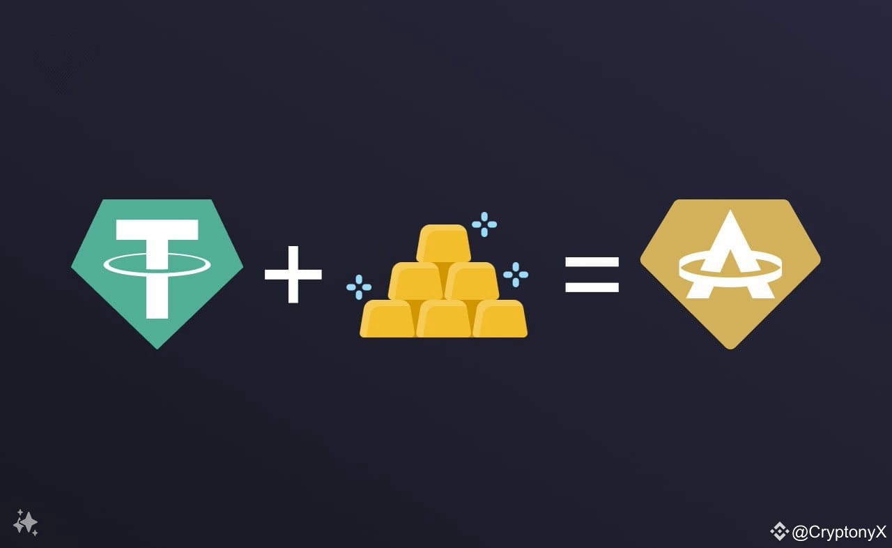 💰 Tether launches gold-backed stablecoin Tether has introd | CryptonyX on Binance Square