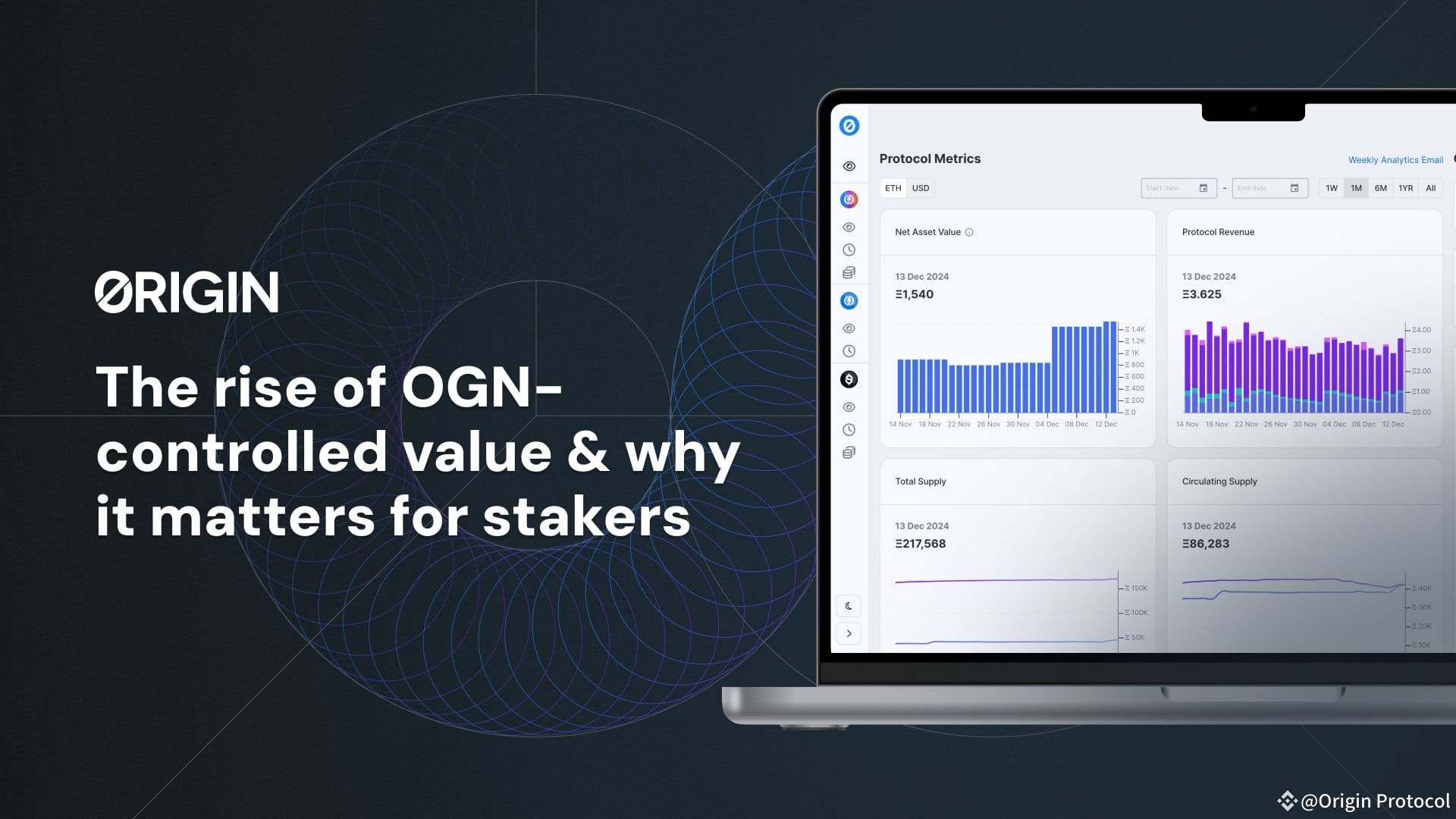 The rise of OGN-controlled value & why it matters for staker | Origin Protocol on Binance Square