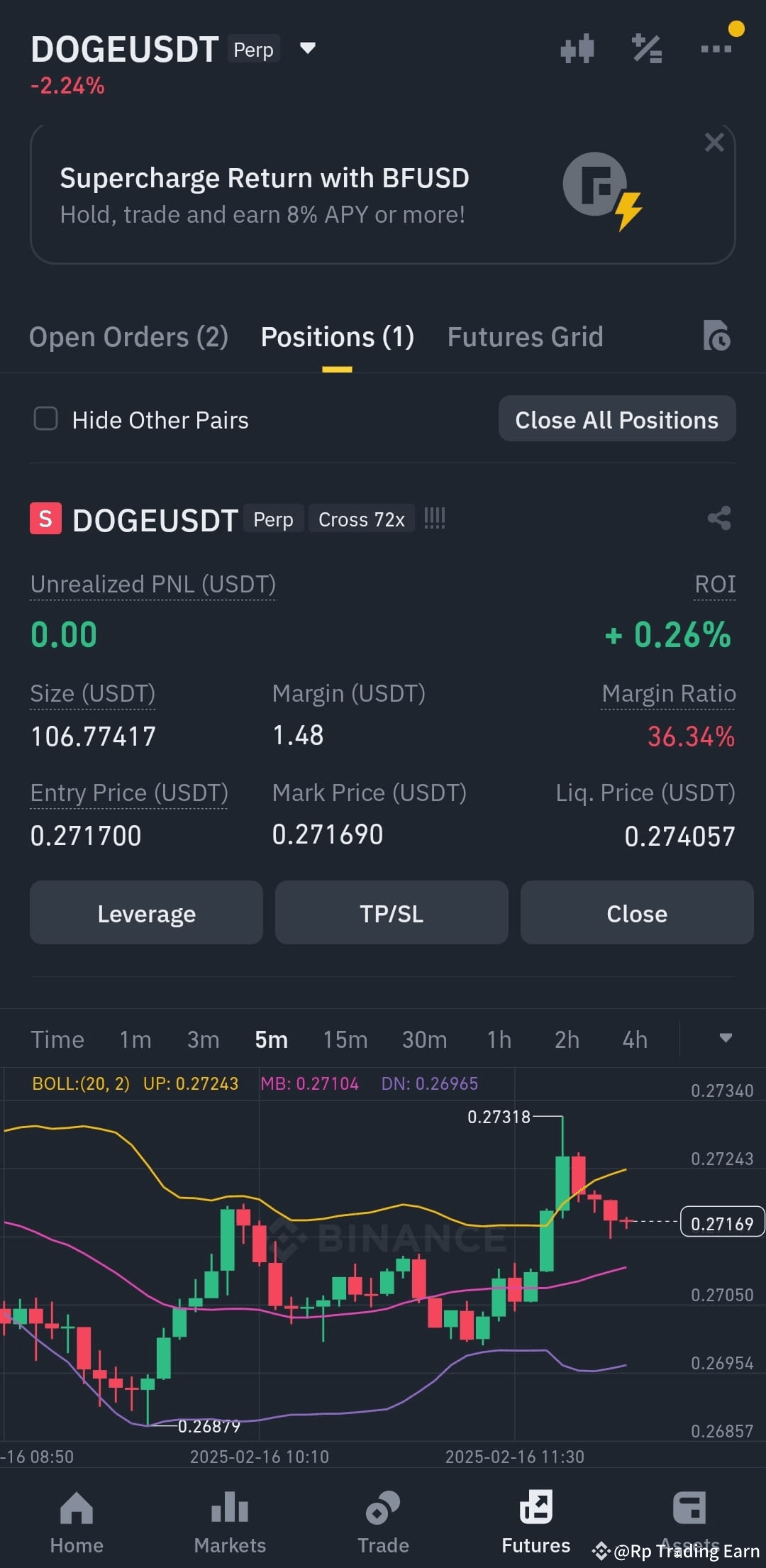 today doge coin | Rp Trading Earn on Binance Square