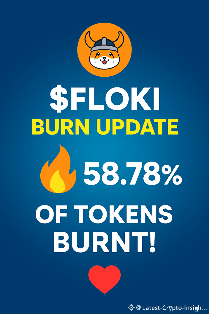 🚀 $FLOKI BURN UPDATE — The Fire Keeps Growing! 🔥 Massive | Latest ...