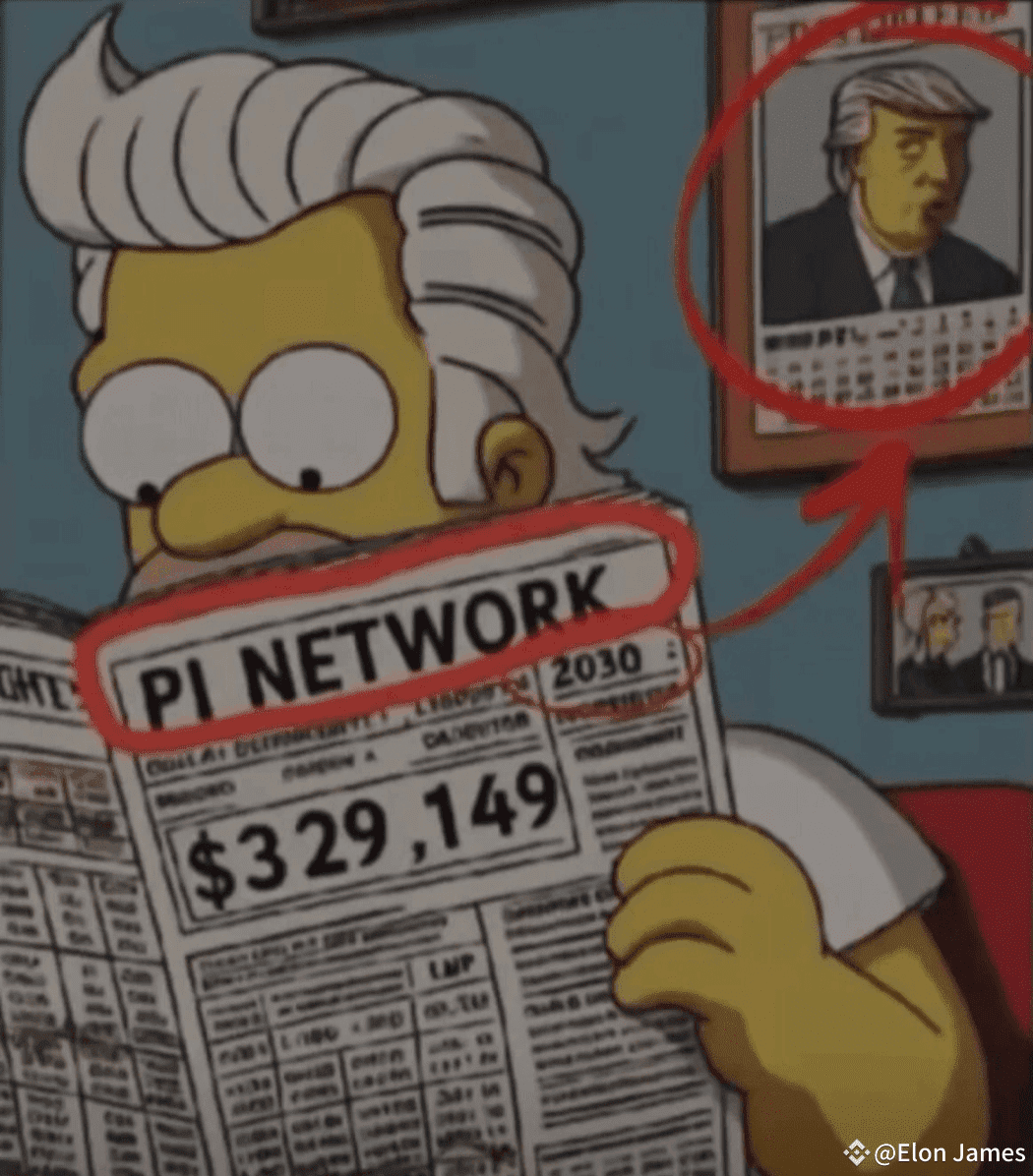 🤯🔥 The Simpsons and the Pi Coin Prophecy – Fact or | RebeccaT-Rx on ...