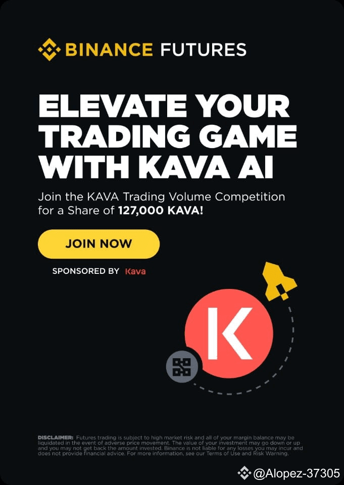 🚀 Join the Trading Competition of $KAVA and Win a Share of | Alopez-37305 on Binance Square