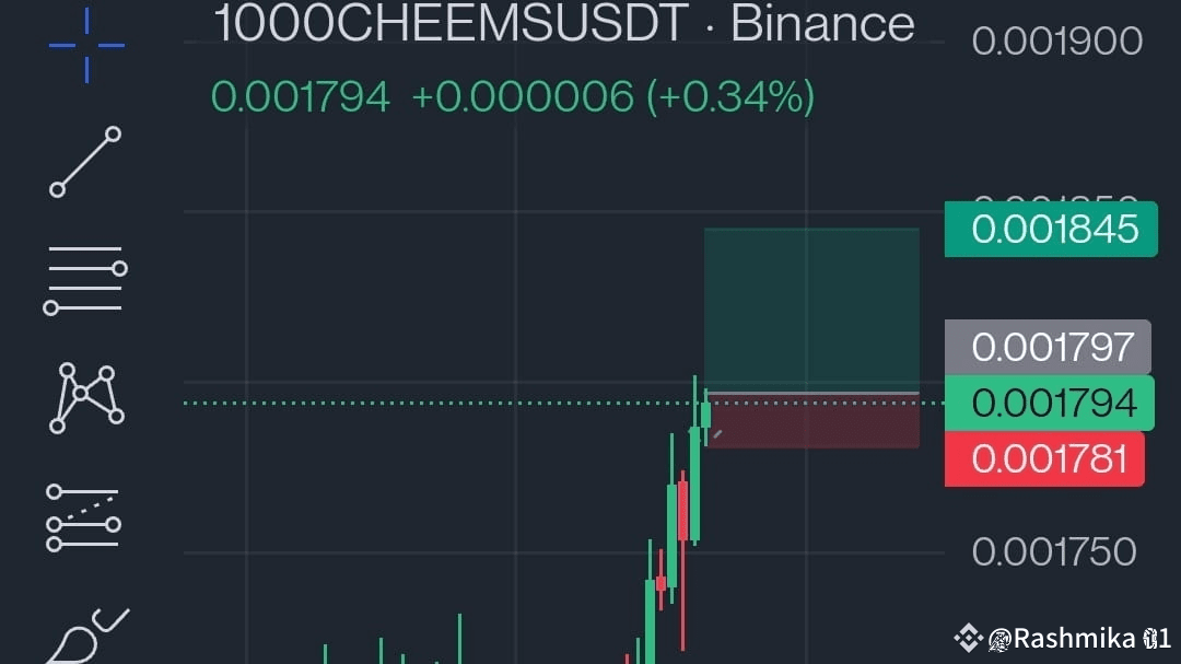 🚀🐶 1000CHEEMS/USDT – Meme Coin on the Move! 🐶🚀 | Rashmika 01 on Binance Square