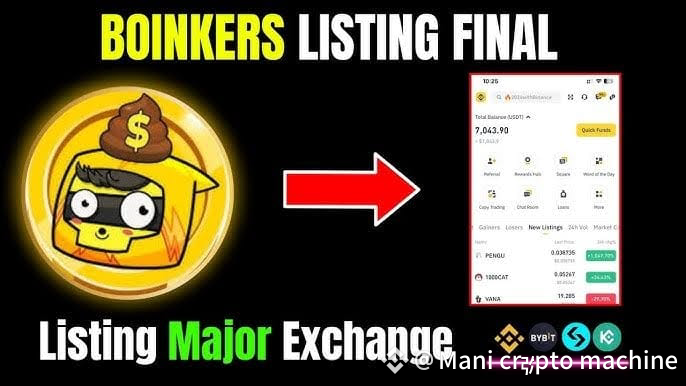 这是真的吗..? Boinker's $Boink 即将在 #Binance 上市 谁在玩 #Boinkers ??? | Mani ...