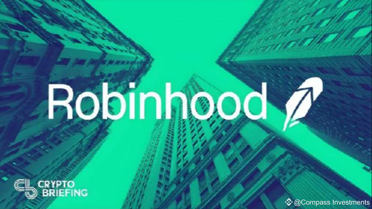 Robin Hood makes his debut as president; stock price up 4%. | Compass ...