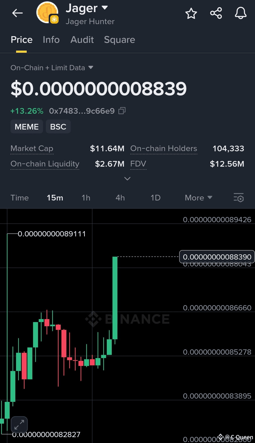 🚀 $Jager – ¡MOMENTO MEME ENCENDIDO! $Jager se dispara a | C Queen en ...