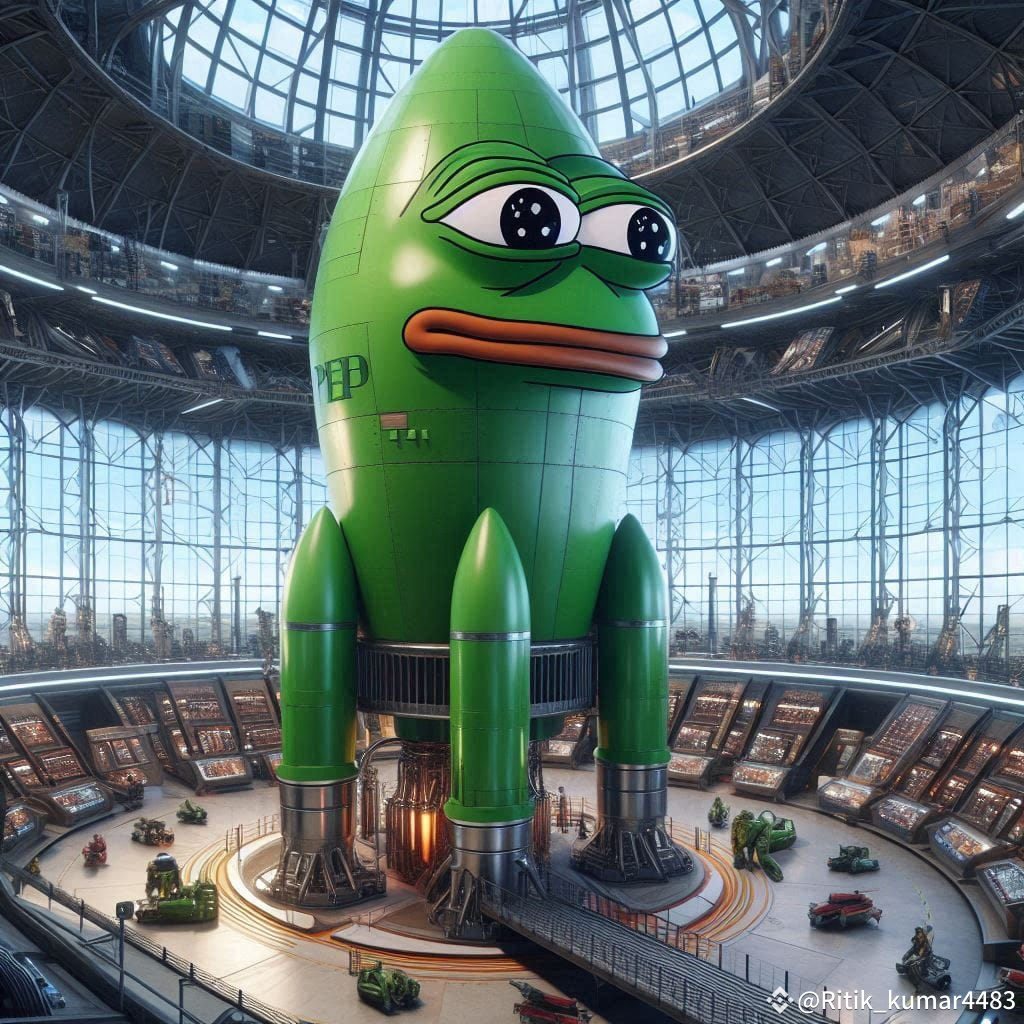 This $PEPE spaceship will leave with or without you. | Ritik_kumar4483 ...